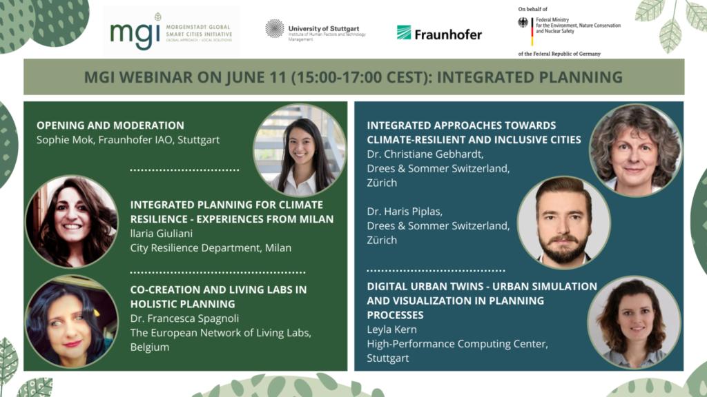 Webinars - Morgenstadt Global Smart Cities Initiative - MGI